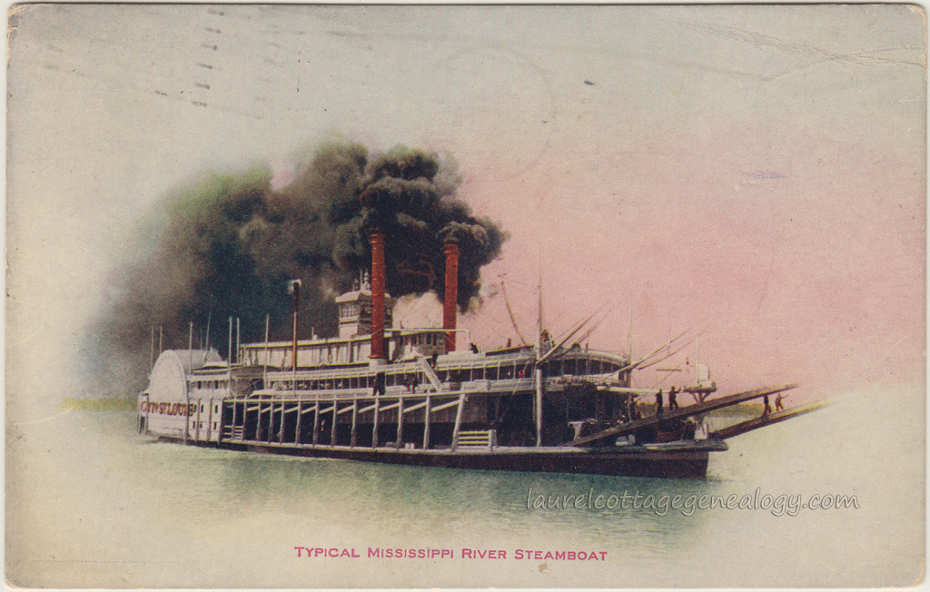 City of St. Louis Mississippi River Steamboat