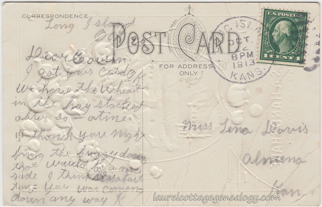old and vintage postcard publisher logos | Laurel Cottage Genealogy